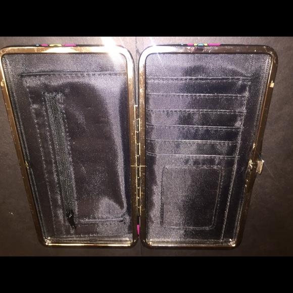 Bags | Hinged Wallet With Whimsical Design | Poshmark